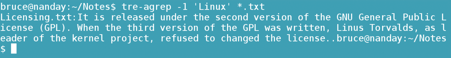 A Grep Replacement » Linux Magazine