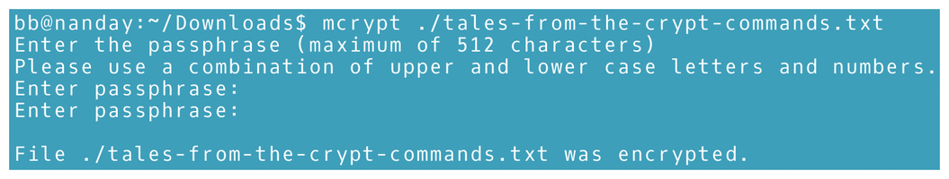 Basic File Encryption Linux Magazine 