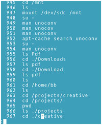 Command Line Bash History Linux Magazine