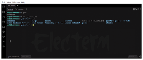 Command Line – electerm » Linux Magazine