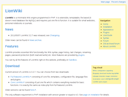 Set up a Lightweight Wiki in a Jiffy with LionWiki » Linux Magazine