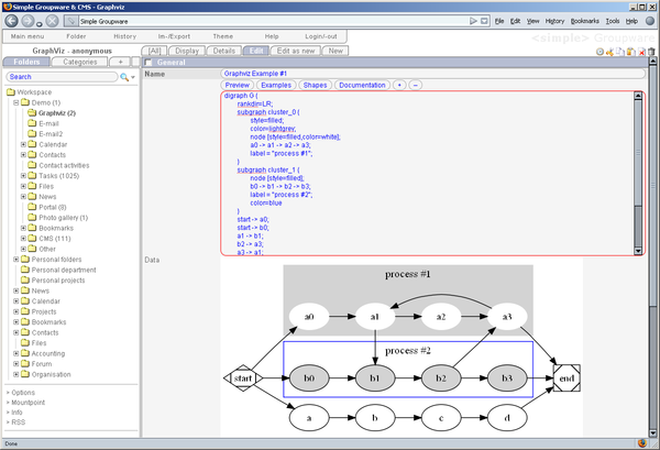 Simple Groupware 0 500 With Offline Mode And Di Linux Magazine