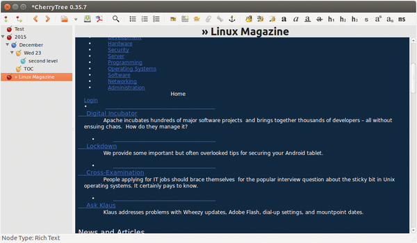Structured » Linux Magazine
