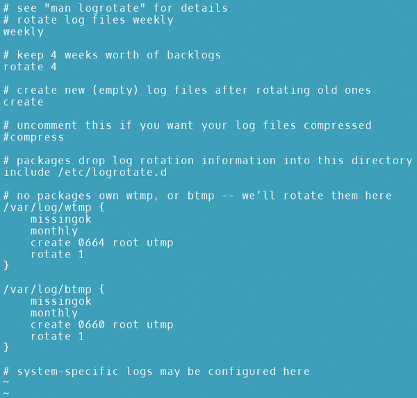 Log Rolling » Linux Magazine