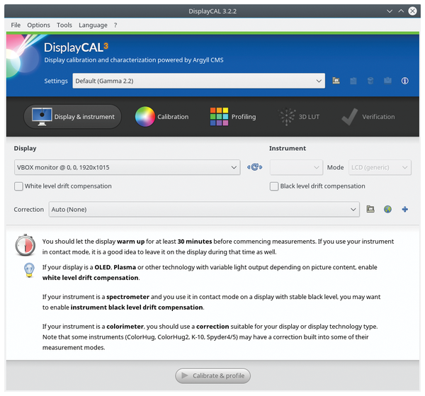 Displaycal software - silopefrenzy