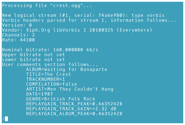 Command Line – Ogg Vorbis » Linux Magazine