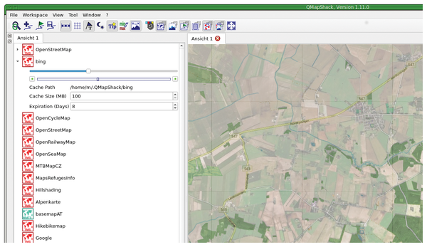 Map Viewer » Linux Magazine