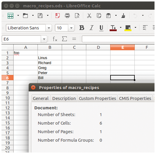 Tutorials – ODF Metadata » Linux Magazine