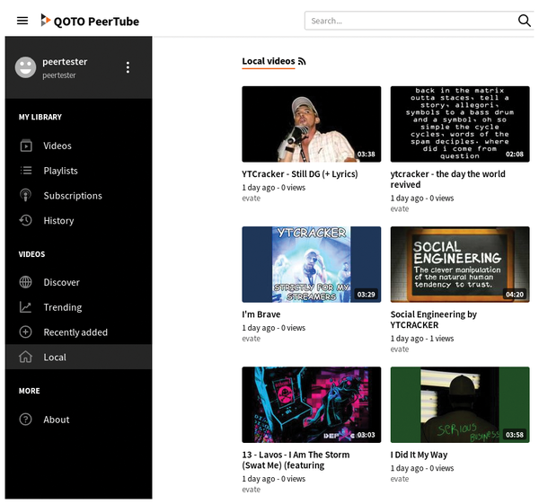 Tutorial – PeerTube » Linux Magazine