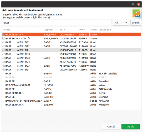 Tutorial – Portfolio Performance » Linux Magazine