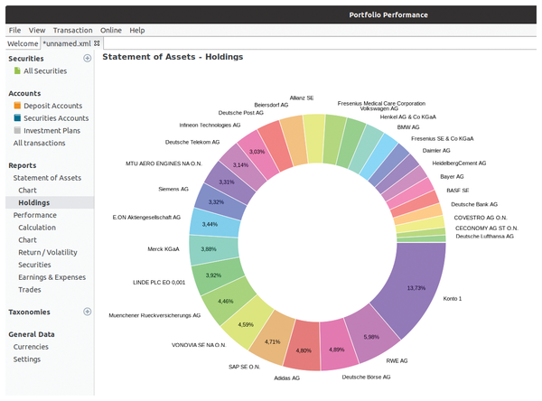 Tutorial – Portfolio Performance » Linux Magazine