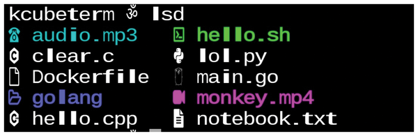 Command Line – lsd » Linux Magazine