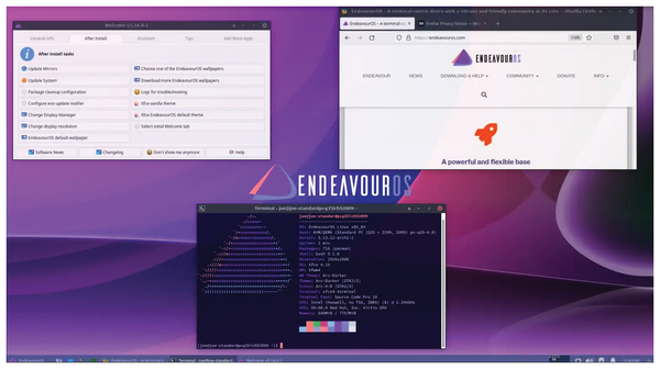 Distro Walk – EndeavourOS » Linux Magazine