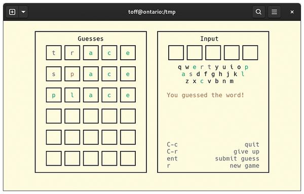 King of the Wordle » Linux Magazine