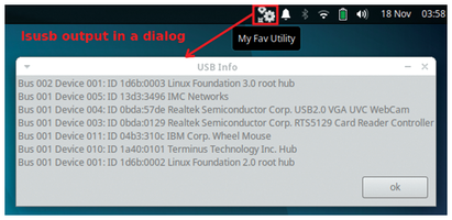 Bespoke System Tray » Linux Magazine