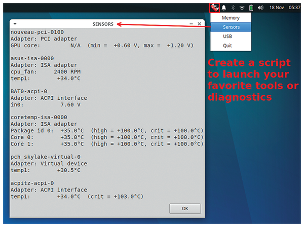 Bespoke System Tray » Linux Magazine