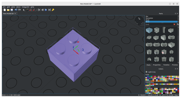 Tutorial – LDraw and LeoCAD » Linux Magazine