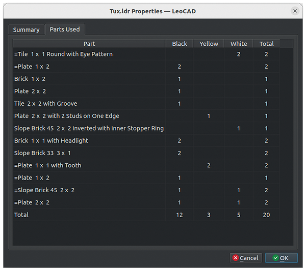 Tutorial – LDraw and LeoCAD » Linux Magazine