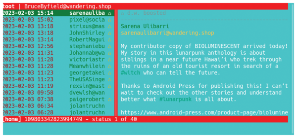 Command Line – Mastodon CLI Client » Linux Magazine