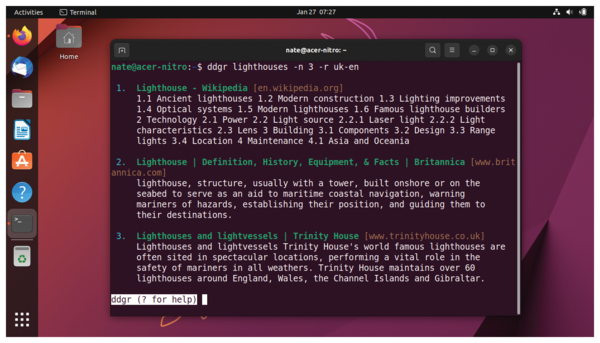 Tutorial Ddgr Linux Magazine