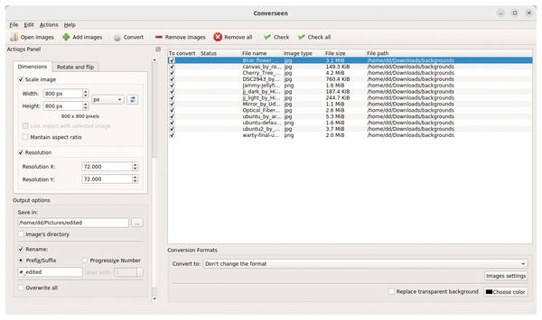 Mass Conversion » Linux Magazine