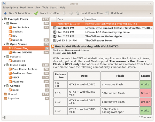Tutorial – Homegrown RSS Aggregator » Linux Magazine