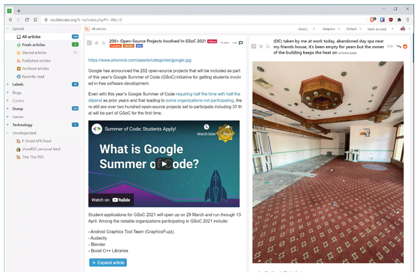 Tutorial – Homegrown RSS Aggregator » Linux Magazine