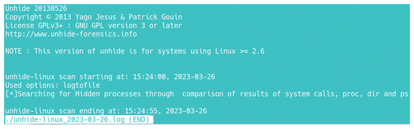 Command Line – Detect Hidden Processes » Linux Magazine
