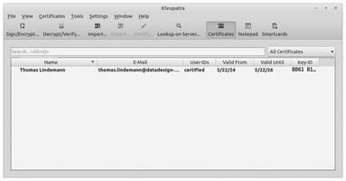 Tutorial – Kleopatra » Linux Magazine