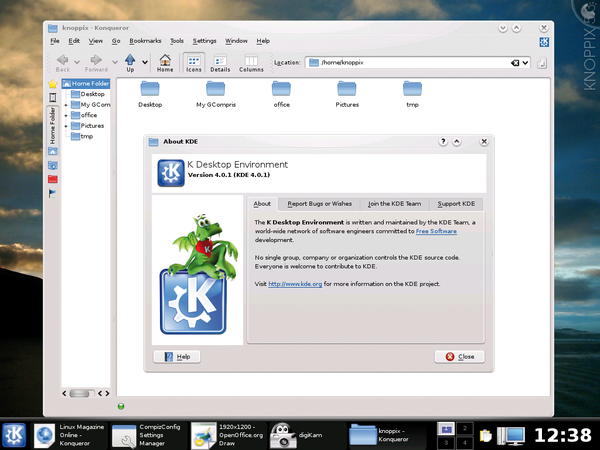 Knoppix 5.3.1 » Linux Magazine