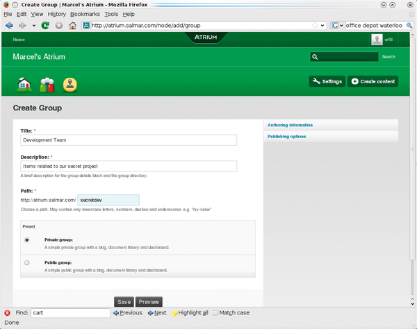 In the Atrium » Linux Magazine
