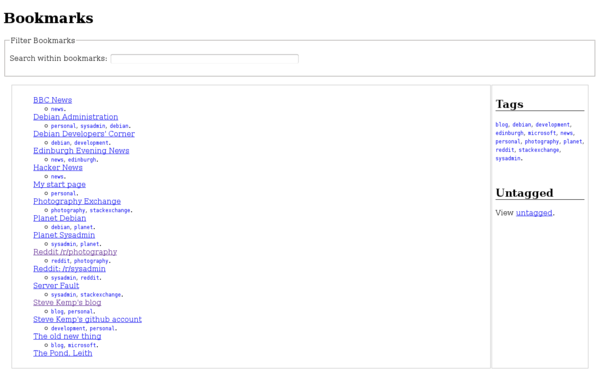 The Simplest Bookmarking Solution » Linux Magazine