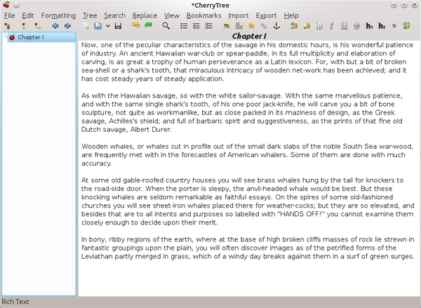 CherryTree: Feature-Laden Note-Taking Application » Linux Magazine