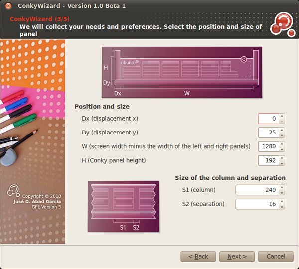 Configure Conky with ConkyWizard » Linux Magazine