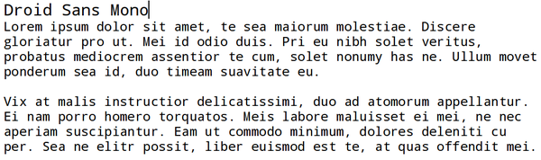 Six Monospaced Free-Licensed Fonts » Linux Magazine