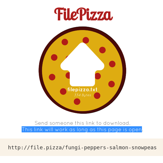 FilePizza: File Delivery Simplified » Linux Magazine