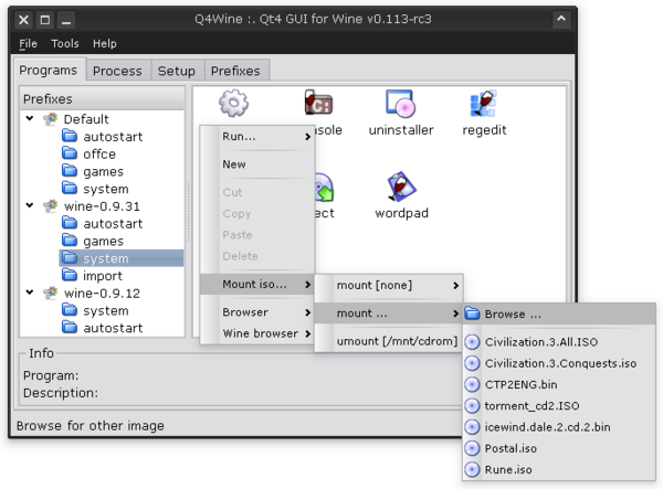 Green Wine: Q4Wine Tool in Version 0.113 » Linux Magazine