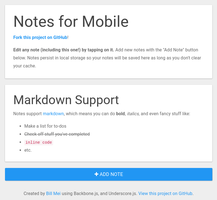 Notes for Mobile: Responsive Note-Taking App » Linux Magazine