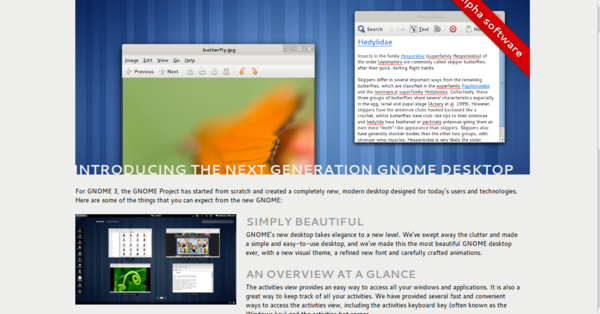 GNOME 3 Website Launches » Linux Magazine
