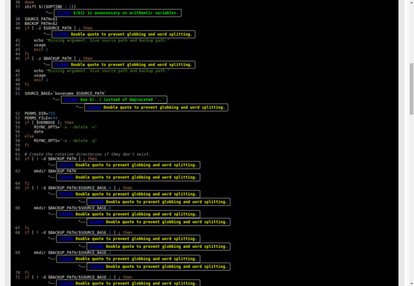 Check Bash Shell Scripts For Errors With Shellc Linux Magazine