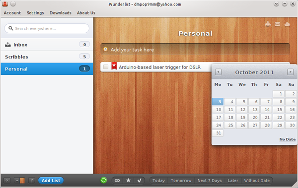 Track Tasks with Wunderlist » Linux Magazine