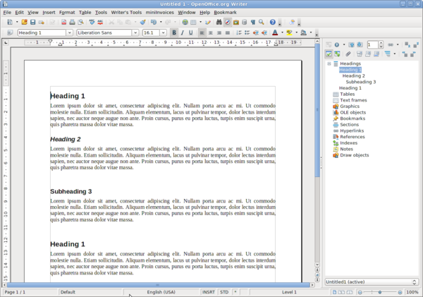 Using OpenOffice.org as an Outliner » Linux Magazine