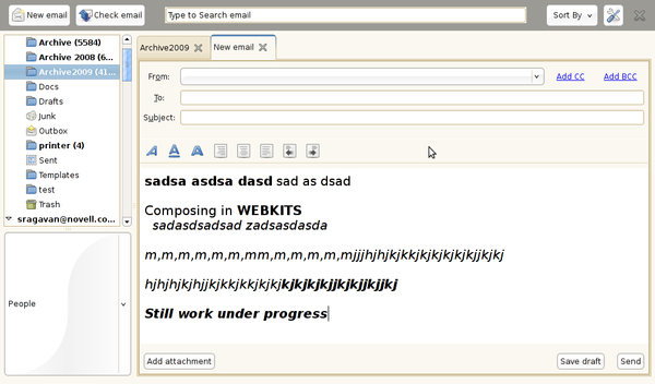 Anjal - Evolution Front-end for Netbook » Linux Magazine