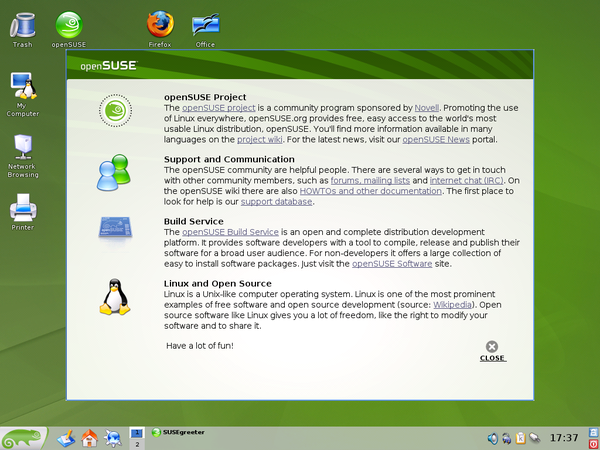 Opensuse 10.3 Beta 1 Completed » Linux Magazine