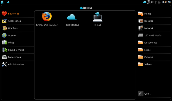 First Look at Jolicloud » Linux Magazine