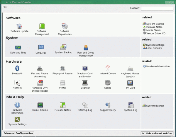 A New Look for Yast » Linux Magazine